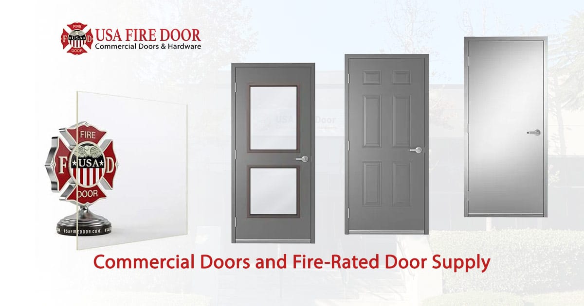 Metal Doors and Frames: A Practical Guide for Commercial Use | USA Fire ...
